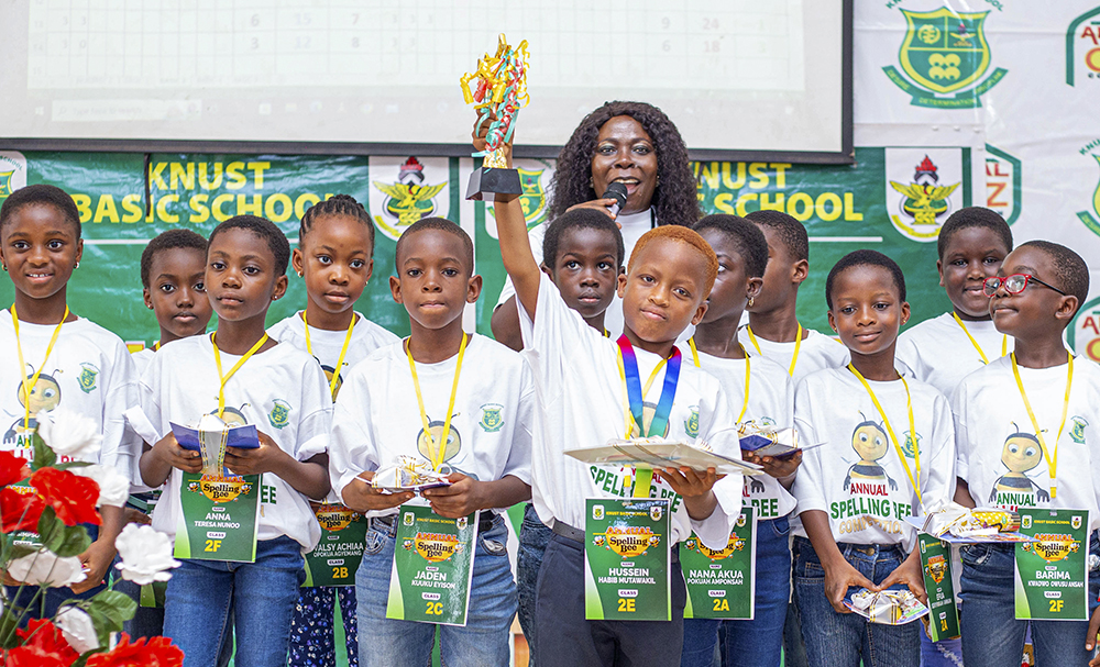 KNUST Basic School Holds the 2023 Annual Spelling Bee and Quiz Competition | Kwame Nkrumah ...